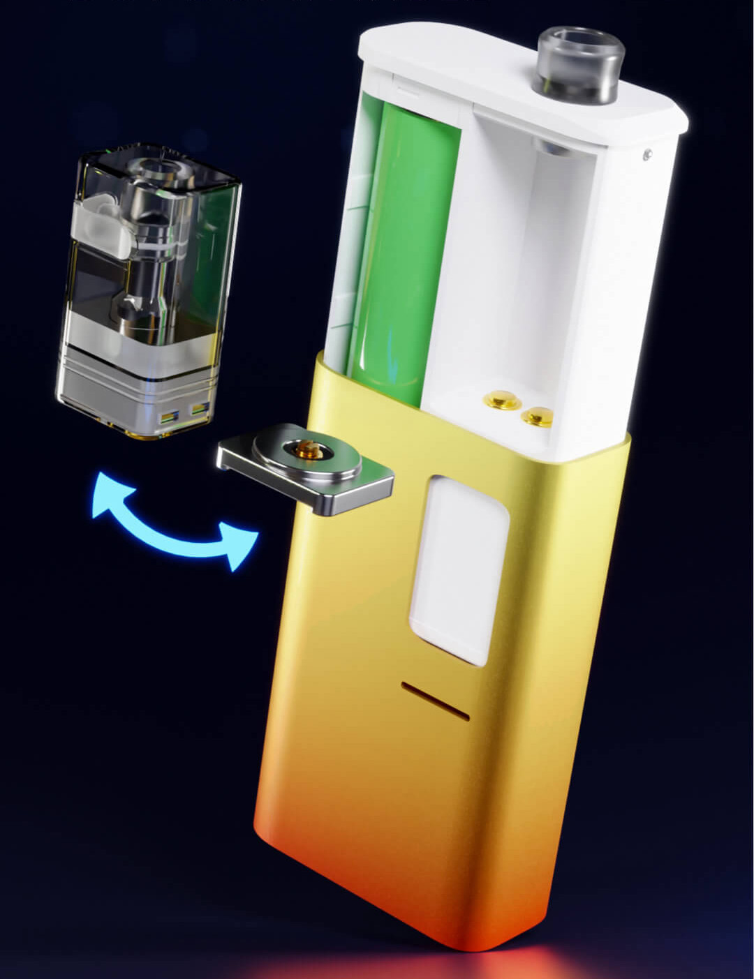 Kit ecigarette Vi Class Sx Mini par Yihi : un pod innovant au design épuré