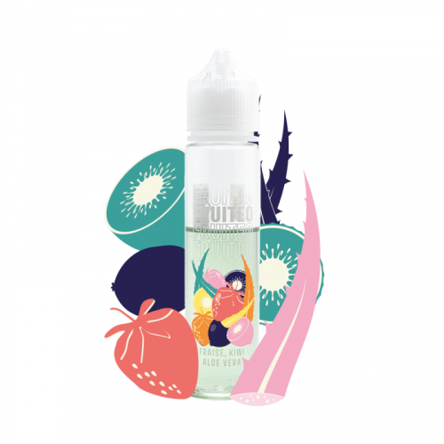Eliquide Fraise Kiwi Aloe Vera 50ml Fruiteo | Cigusto