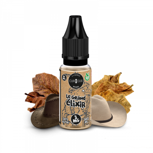 E liquide France Grand Elixir Natural 10ml - CURIEUX
