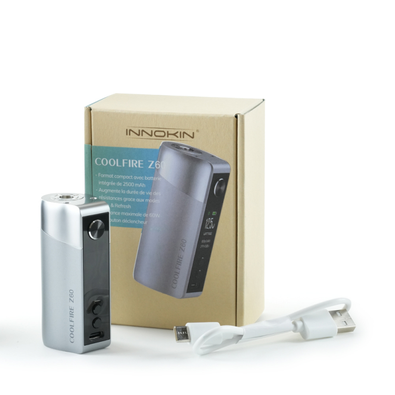 Mod ecigarette CoolFire Z60 Innokin batterie intégrée